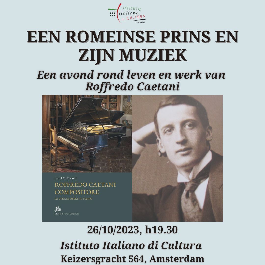 Un principe romano e la sua musica: una serata dedicata alla vita e all’opera di Roffredo ...
